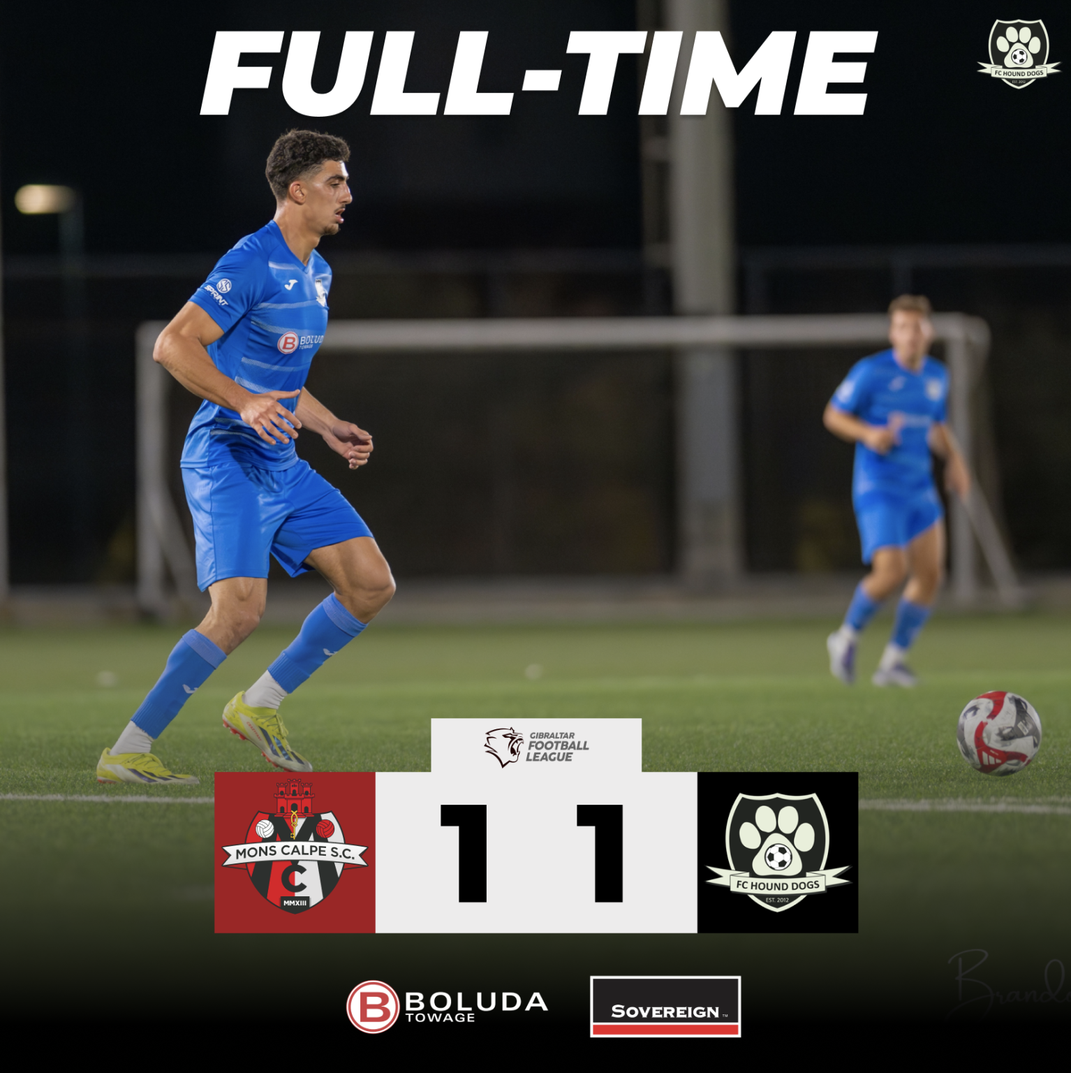 Historic Draw for Hound Dogs - FC HOUND DOGS